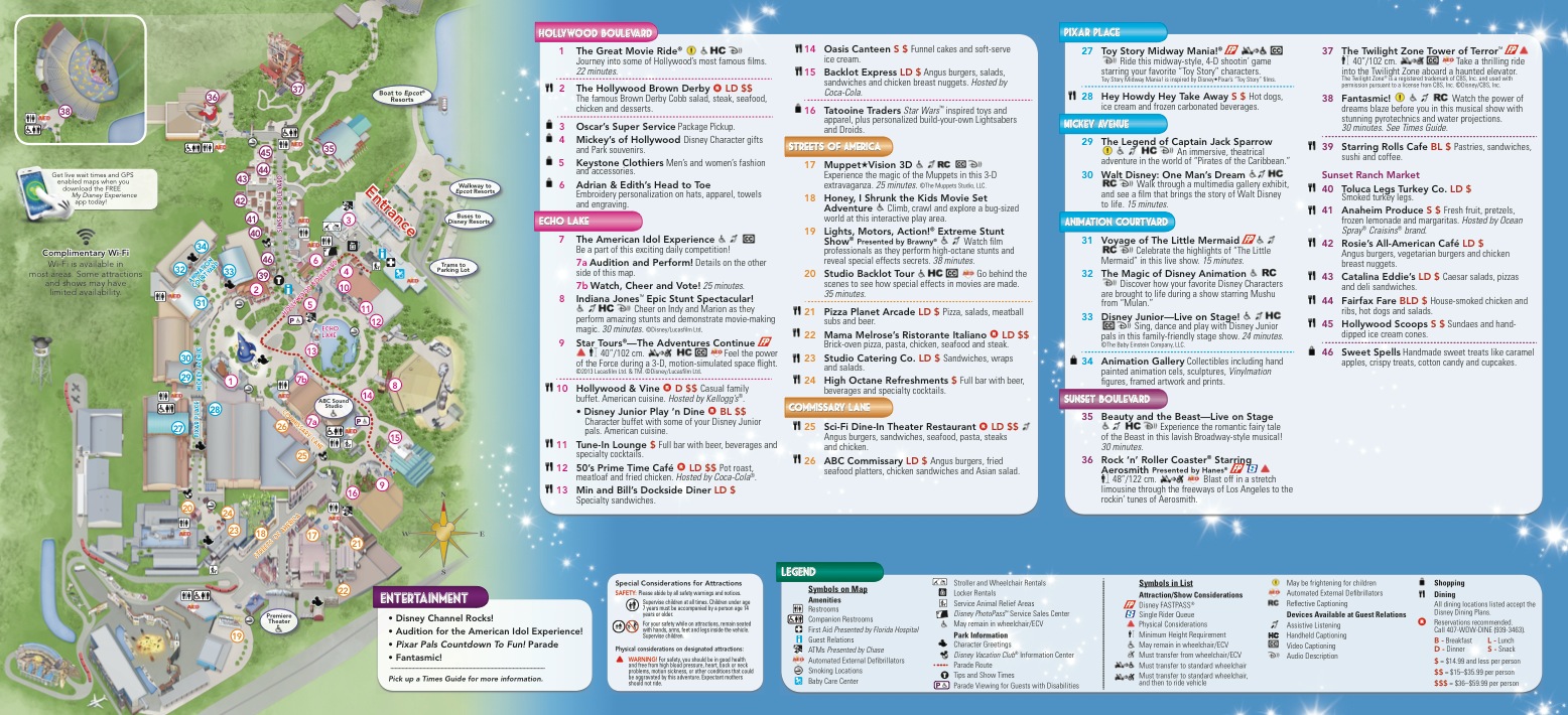 Parkscope: The New Walt Disney World Guide Maps