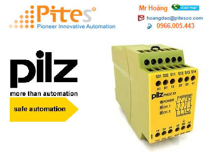 Thiết bị Công nghiệp - tự động hóa PITESCO : Pilz Viet Nam, Relay Pilz ...