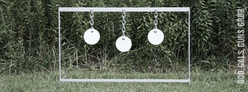 God, Gals, Guns, Grub: Arntzen Steel Targets: Ping, Ping, Ping