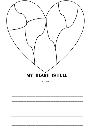 OUR ENGLISH CLASS: Activities about love