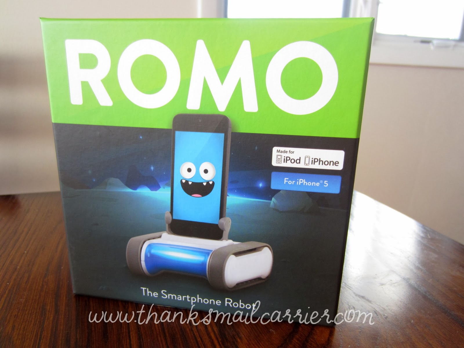 Thanks, Mail Carrier | ROMO, the Smartphone Robot by Romotive {Review}