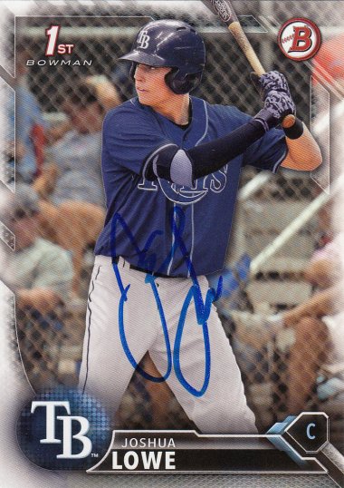 Daily Autograph: Josh Lowe