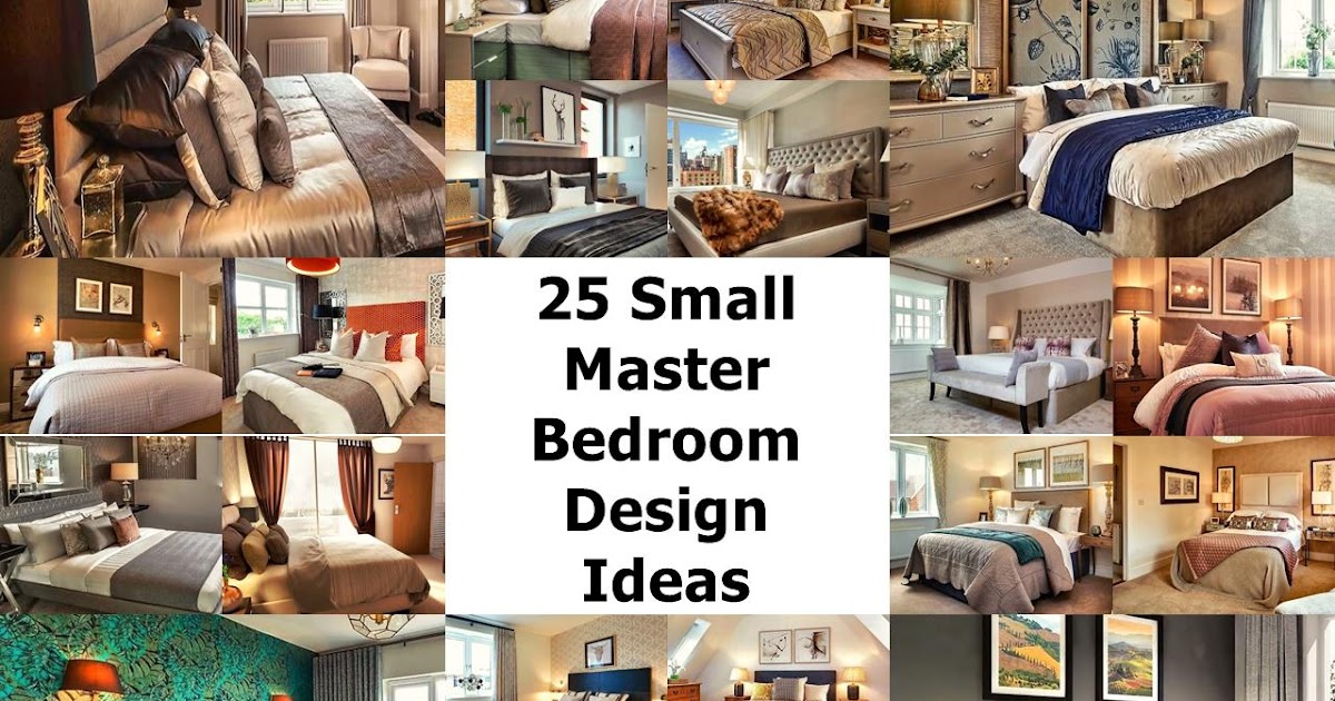25 Small Master Bedroom Design Ideas - Furniture