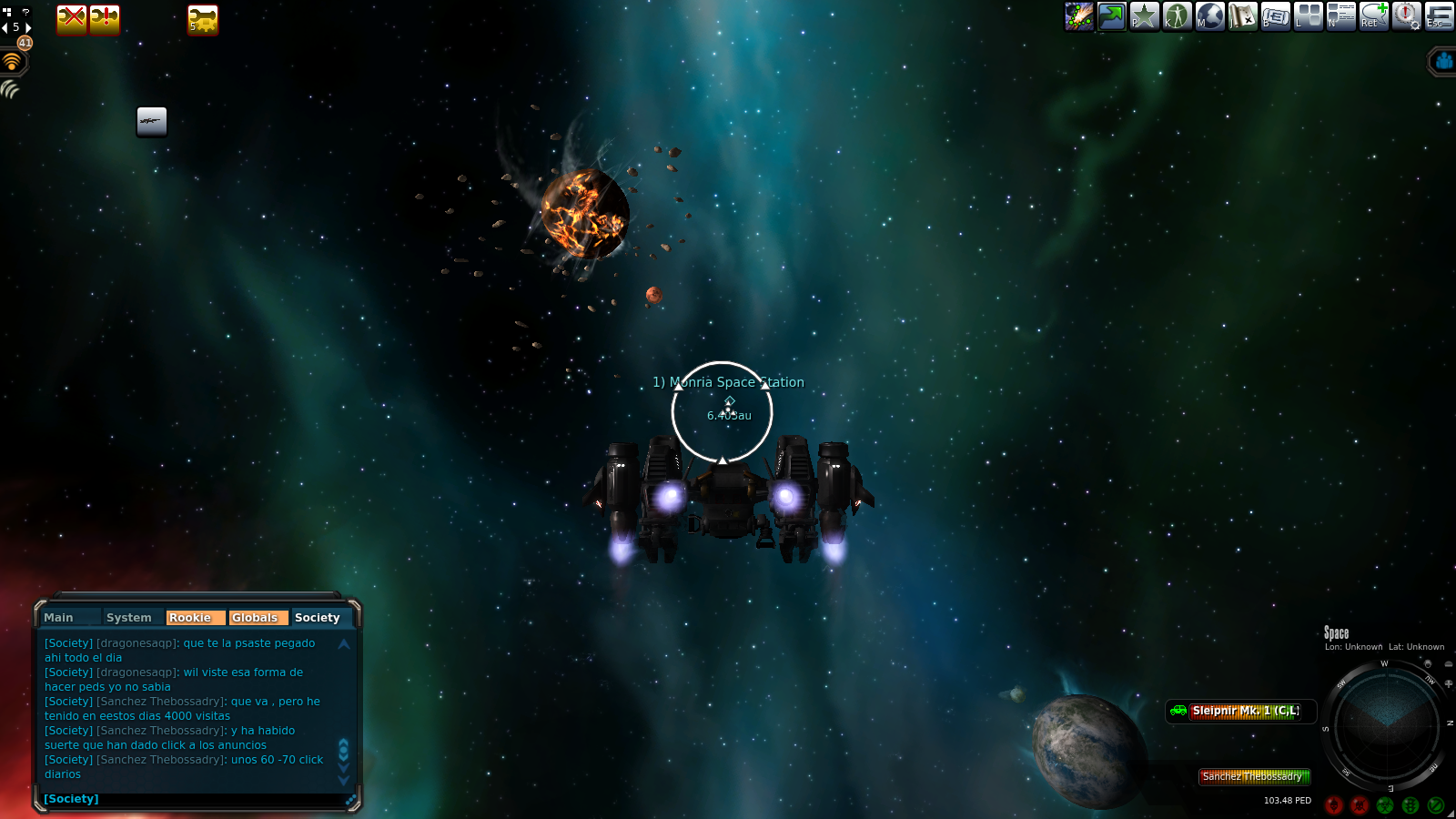 Entropia Universe Guias Español: 2019-07-28