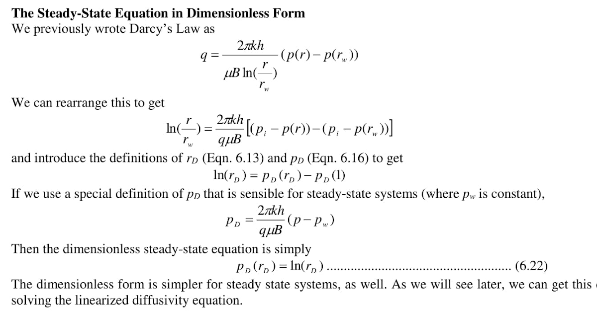 Petroleum Engineering Study Material - GATE 2017: Diffusivity Equation ...