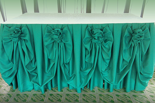 Table Skirting Designs