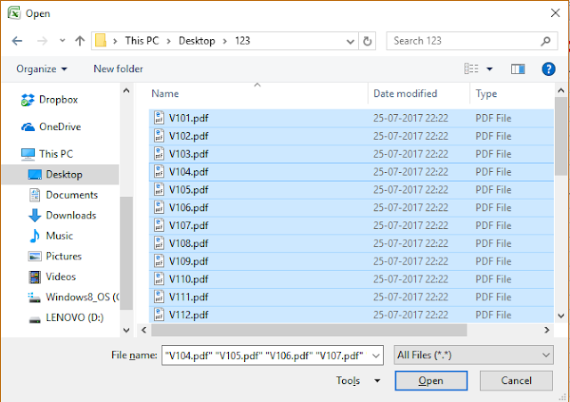 Computer Cool Tricks: Rename multiple files using excel - Any format in ...