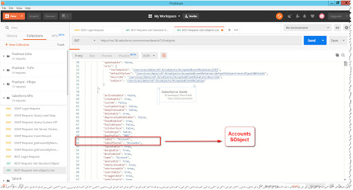 Salesforce REST API: Working with Salesforce SObjects using REST API