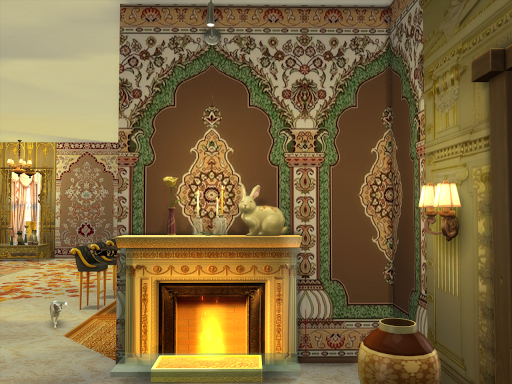 Anna Quinn Stories: Arabic Style Walls For SIMS 4