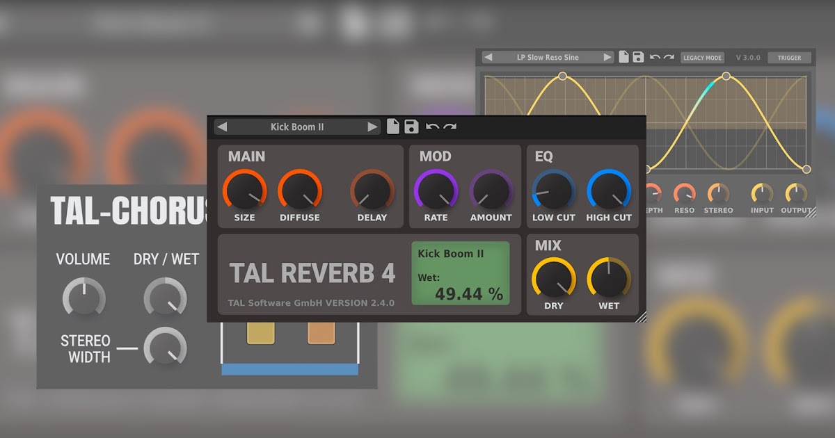 [Actualizacion] TAL Reverb 4 by TAL Software 'Reverb' (FREE)
