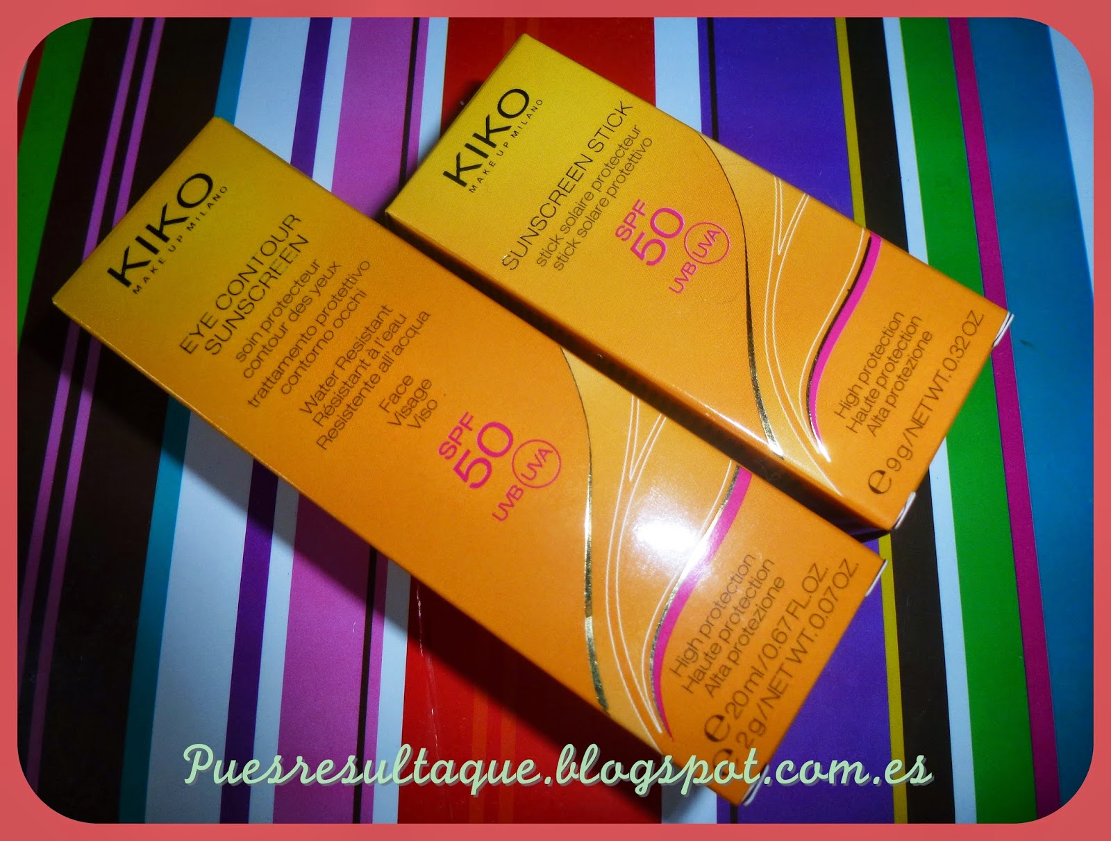 Pues resulta que...: Compras en KIKO | Protectores solares