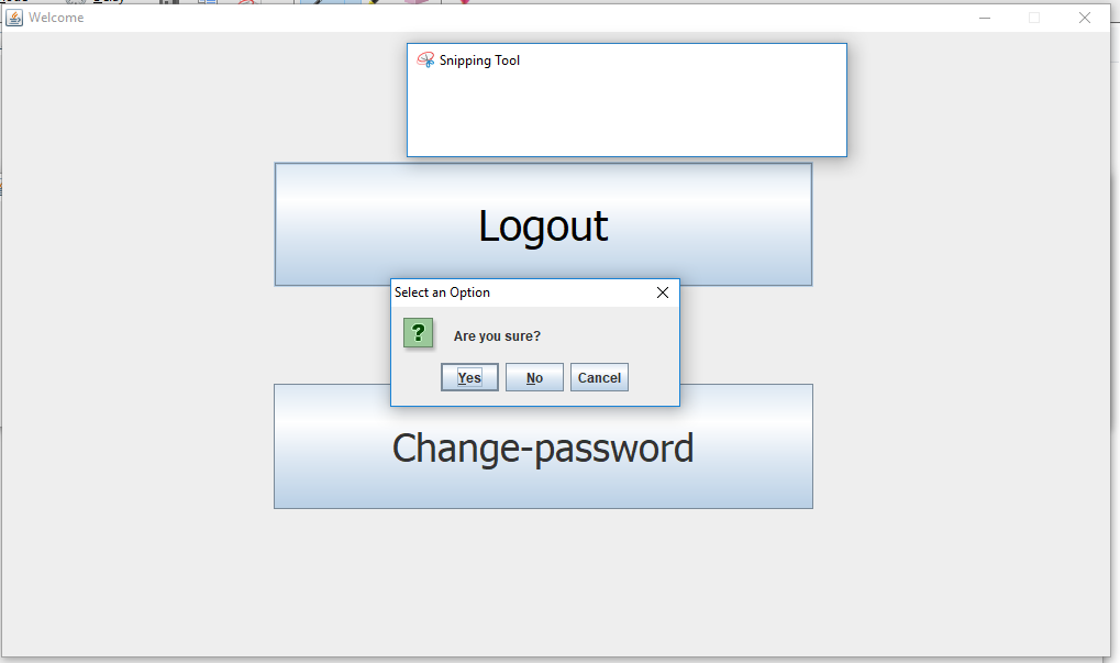 Login Application using Java Swing + JDBC + MySQL Example Tutorial Login Application using Java Swing + JDBC + MySQL Example Tutorial