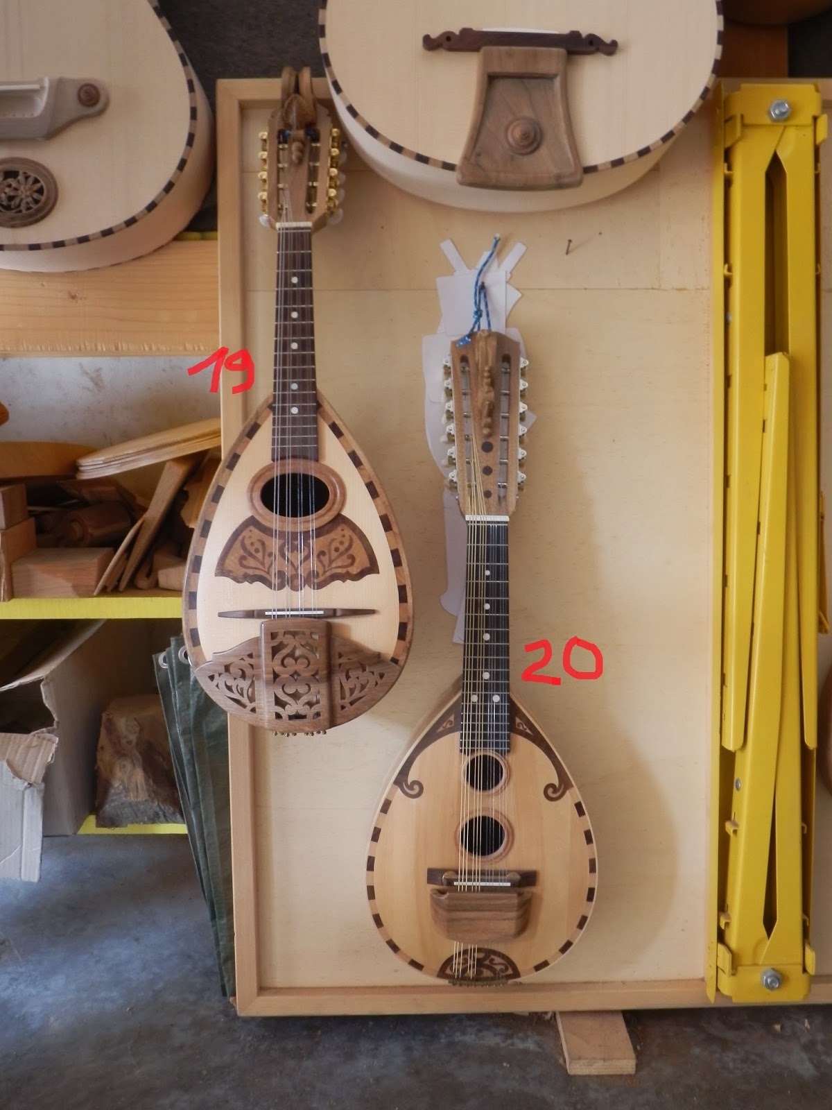 Liuteria di Renzo Lazzarin: La serie di mandolini e chitarre di Renzo ...
