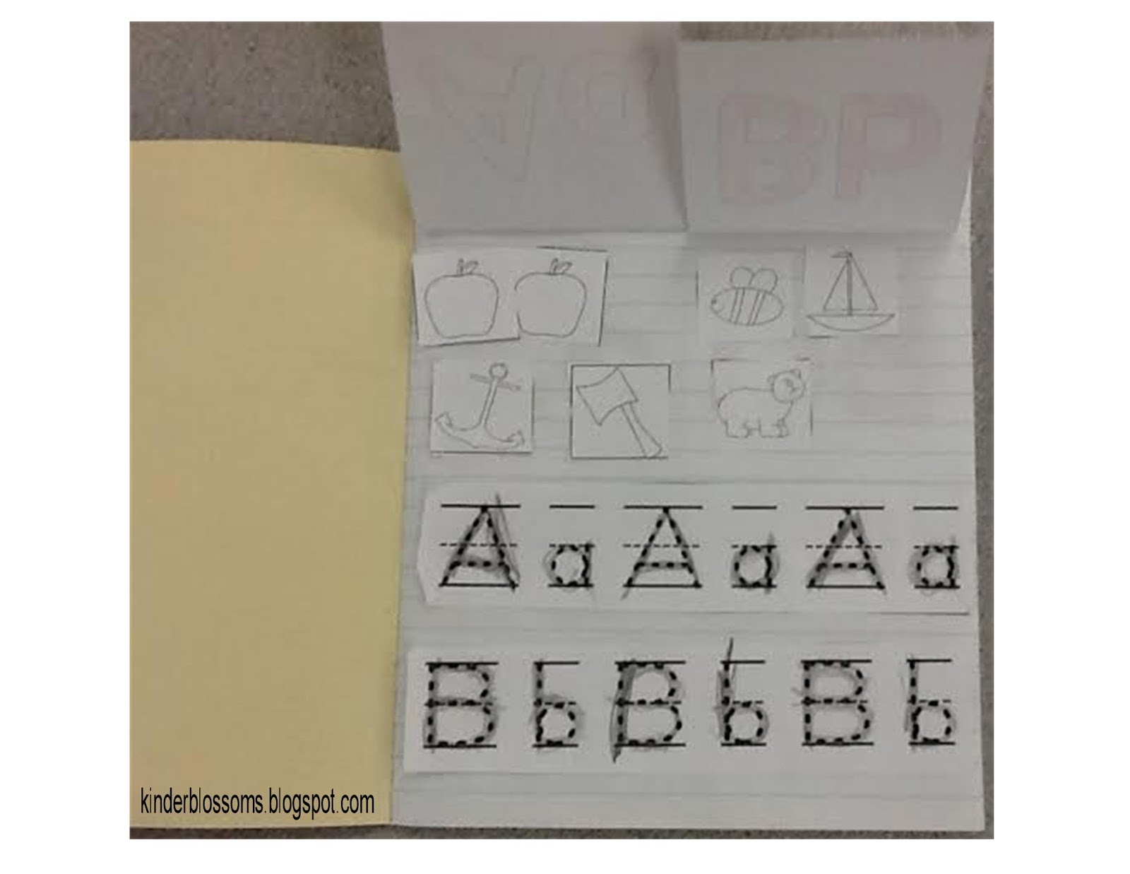 Christina's Kinder Blossoms: Interactive Alphabet Notebook (Made with ...