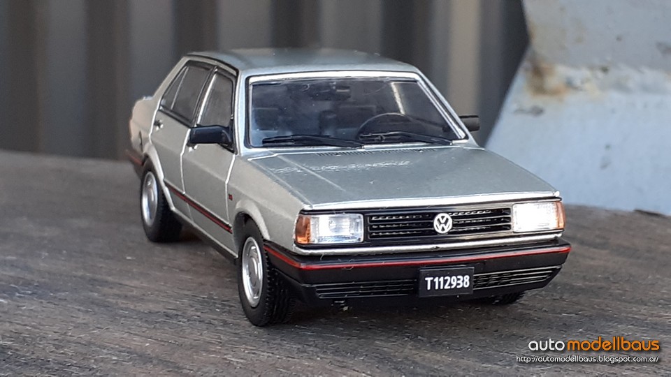 auto modellbaus: Volkswagen Gacel 1.8 (1988) - Autos Inolvidables Argentinos