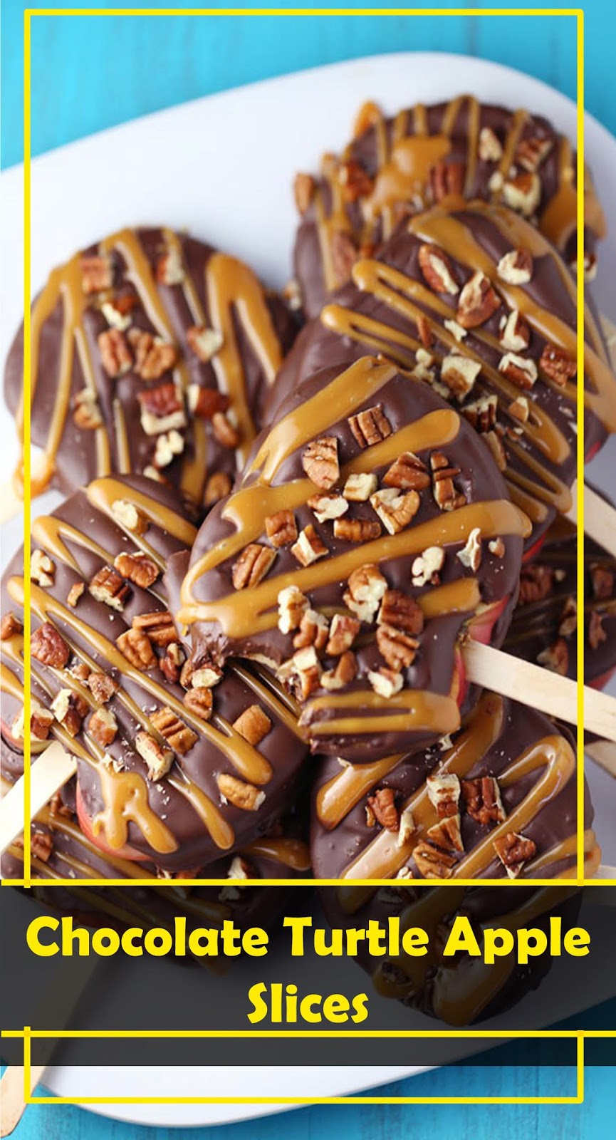 THE BEST Chocolate Turtle Apple Slices | Healthyrecipes-04