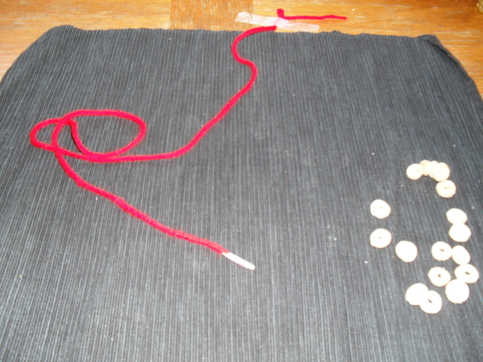 A Muslim Child is Born: Fine Motor Skill Activity: Threading Cheerios ...