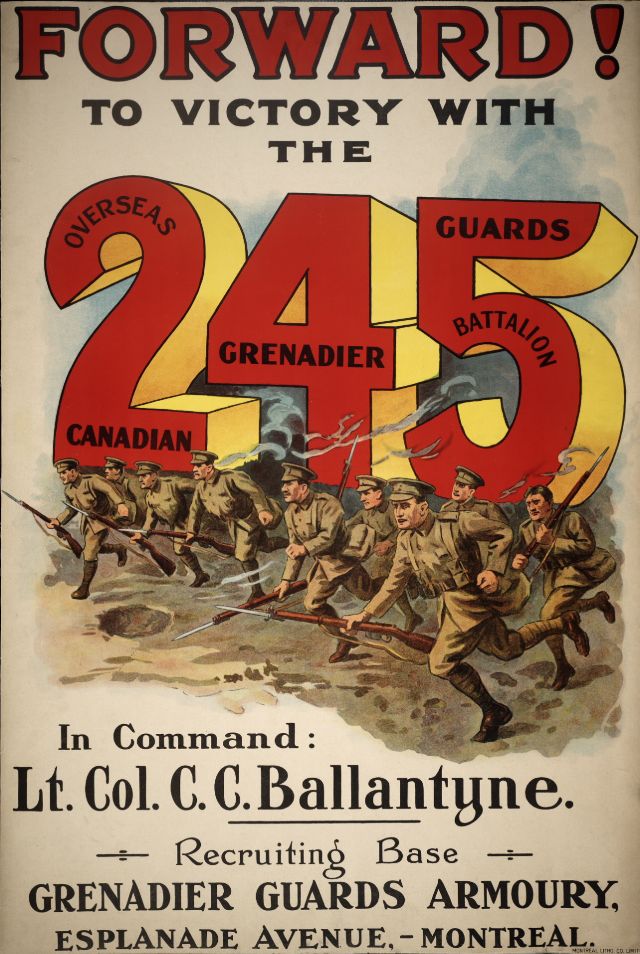 45 Amazing Canadian Propaganda Posters During World War I ~ Vintage ...
