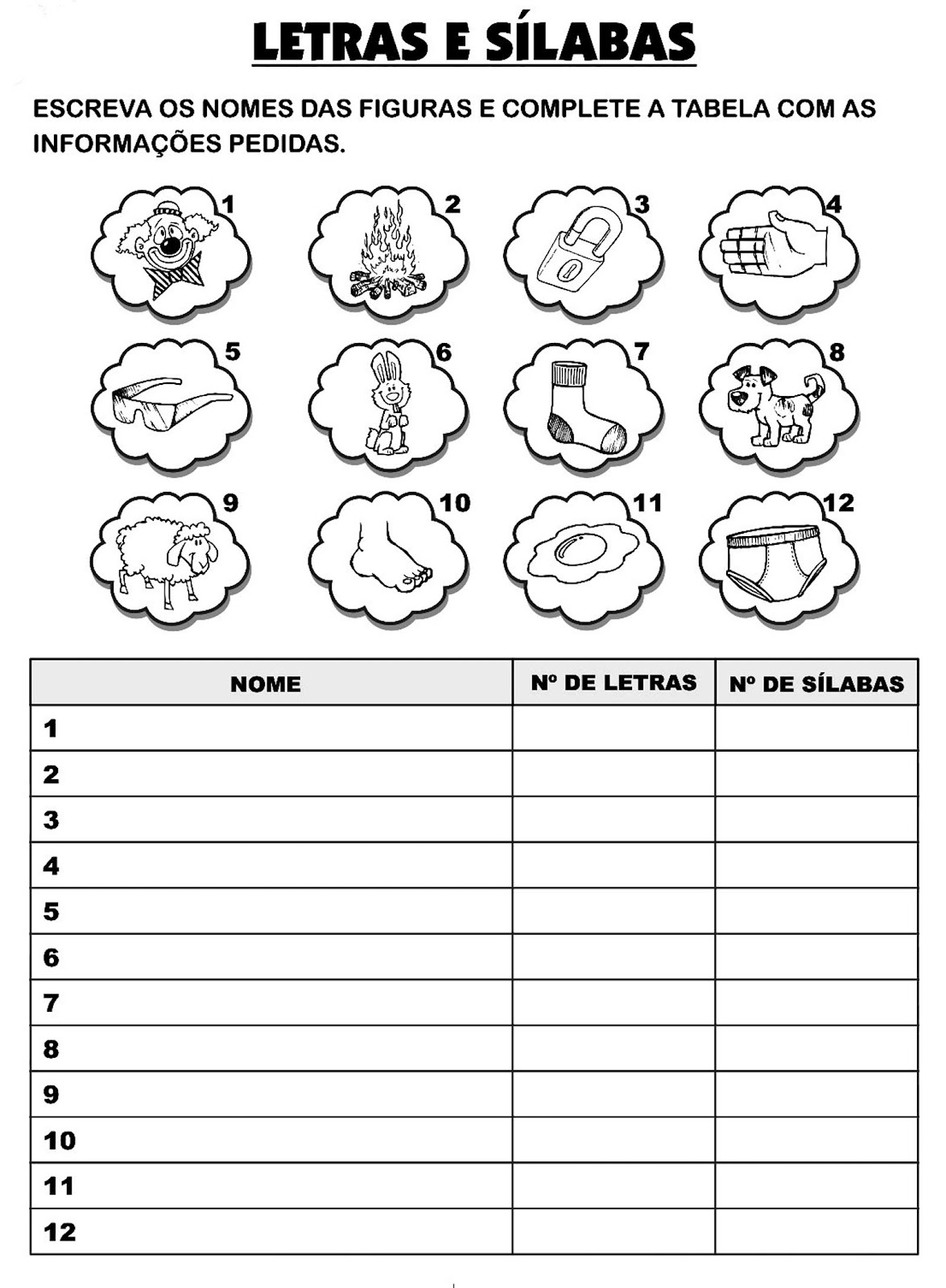Atividade De Português 3o Ano - EDUCA