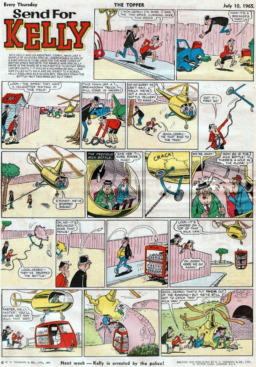 CRIVENS! COMICS & STUFF!: WHO YA GONNA CALL? SEND FOR KELLY...