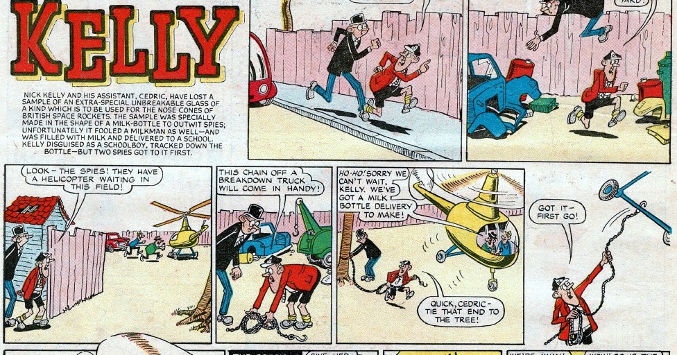 CRIVENS! COMICS & STUFF!: WHO YA GONNA CALL? SEND FOR KELLY...