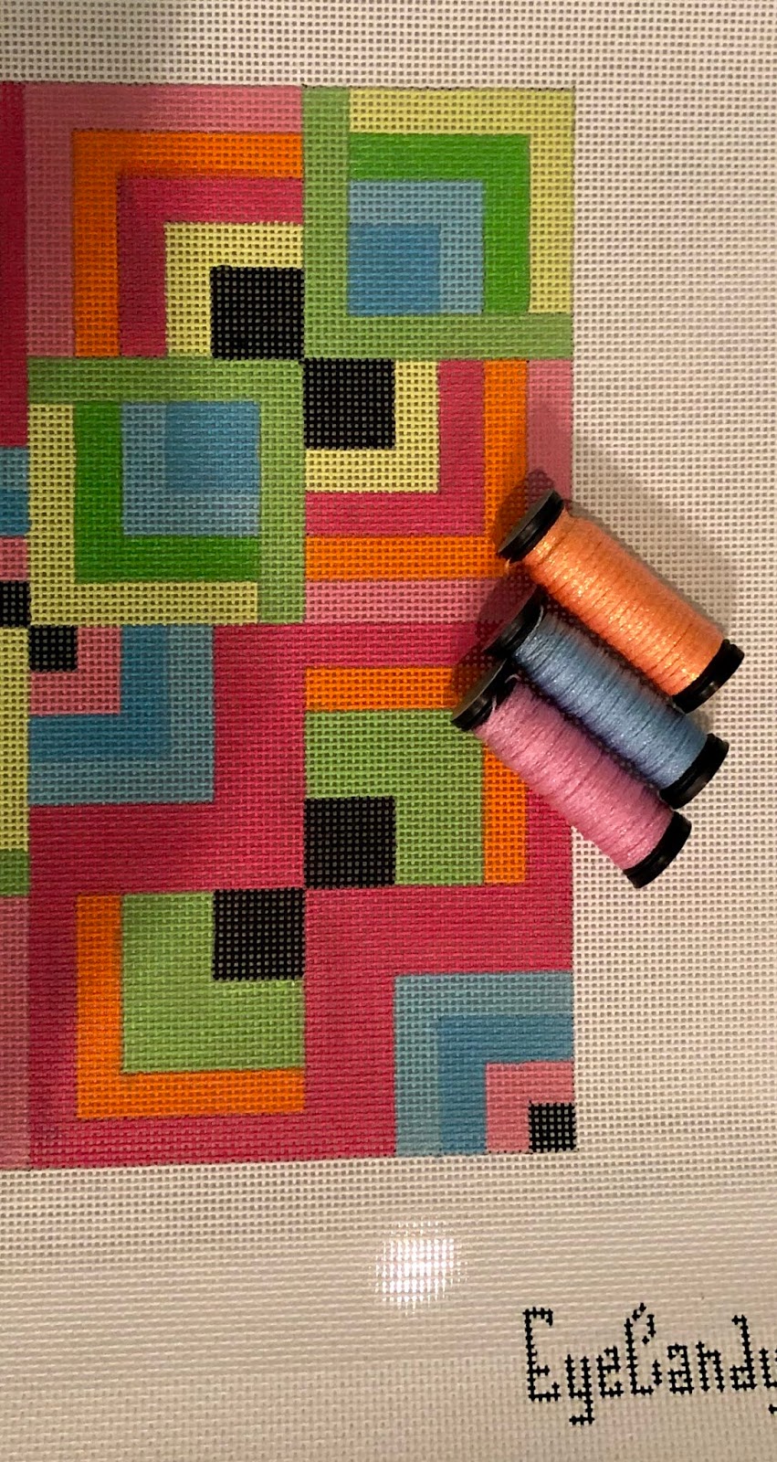 EyeCandy Needleart: New Kreinik Metallic Colors and EyeCandy!