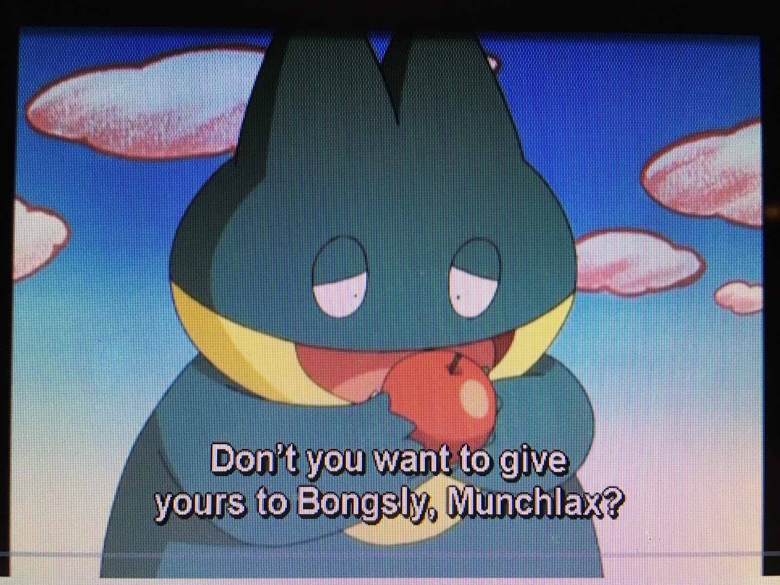 Bonsly in Pikachu's Ghost Carnival