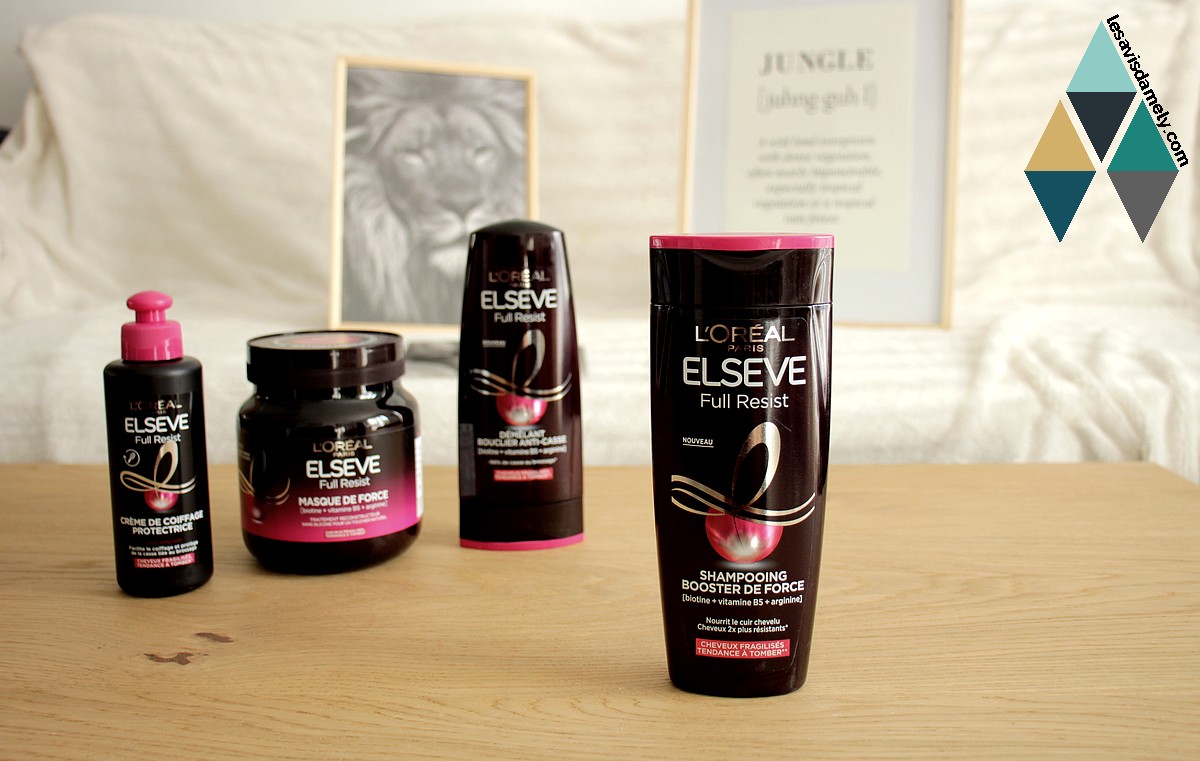 J’AI TESTÉ LA GAMME CAPILLAIRE ELSEVE FULL RESIST DE L’ORÉAL PARIS ...