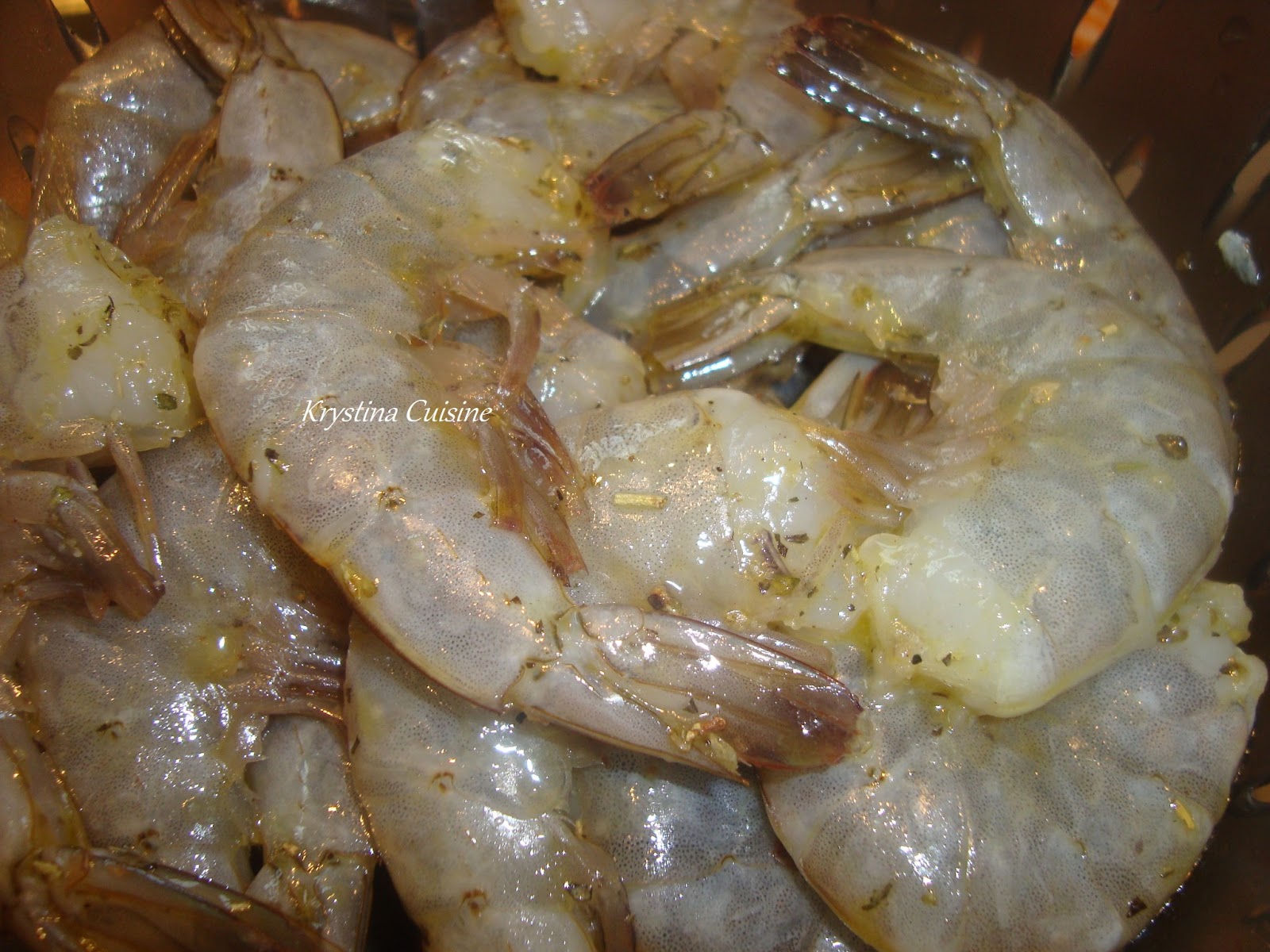 Krystina cuisine: Poêlée de Scampis en Grillade