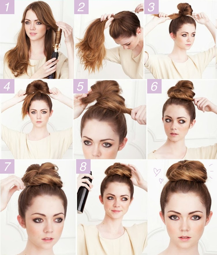 Emporio Arraial Blog: APRENDA A FAZER UM COQUE INCRÍVEL