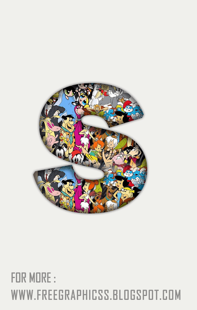 Cartoon-kids-WORDS-design-Free-Alphabets-graphic-design-download