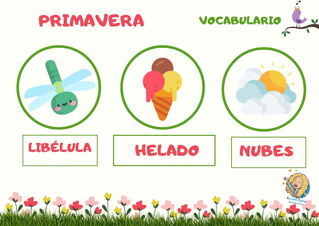 AULA DE SUPERACIÓN: ⭐VOCABULARIO PRIMAVERA