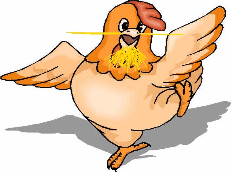 Chickens with beards (.....and mustaches)