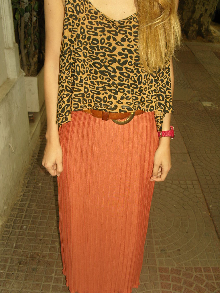 Pinkstyle: Hoy pollera plisada!