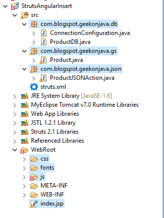 Struts2 AngularJS Insert Operation ~ IT BLOG