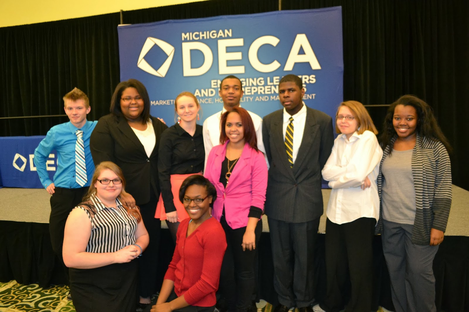 Talking Taylor Schools: TRUMAN HIGH SCHOOL: DECA Club makes its mark at EMU