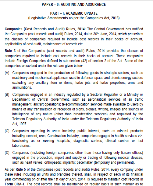 CA Revision Test Paper: CA IPCC RTP, Auditing and Assurance May 2015 ...