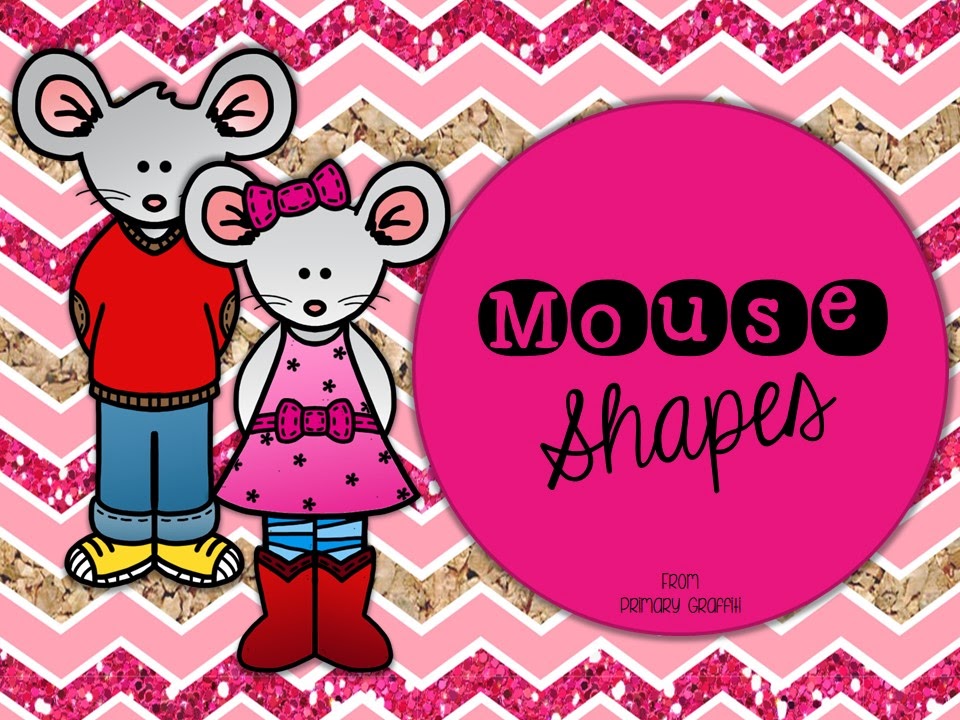 Primary Graffiti: Mouse Shapes {Shape Attribute Lessons}