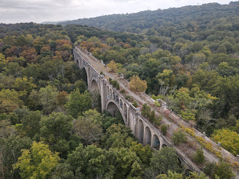 Bridges of the Lackawanna Railroad: Paulinskill Viaduct (Hainesburg, NJ)