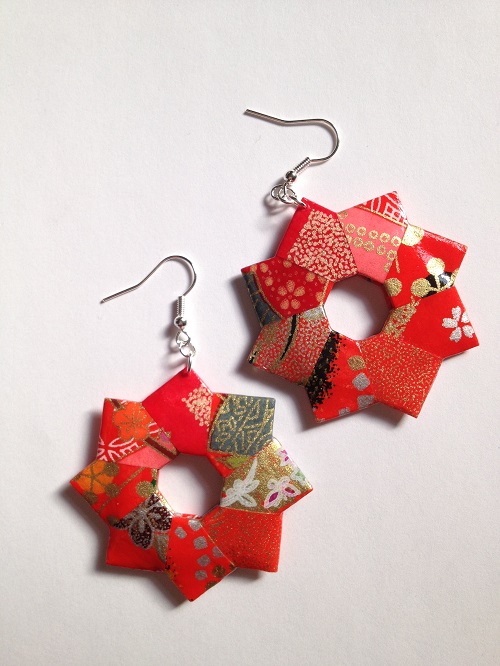 Metal Origami Jewelry by FoldItCreations / The Beading Gem