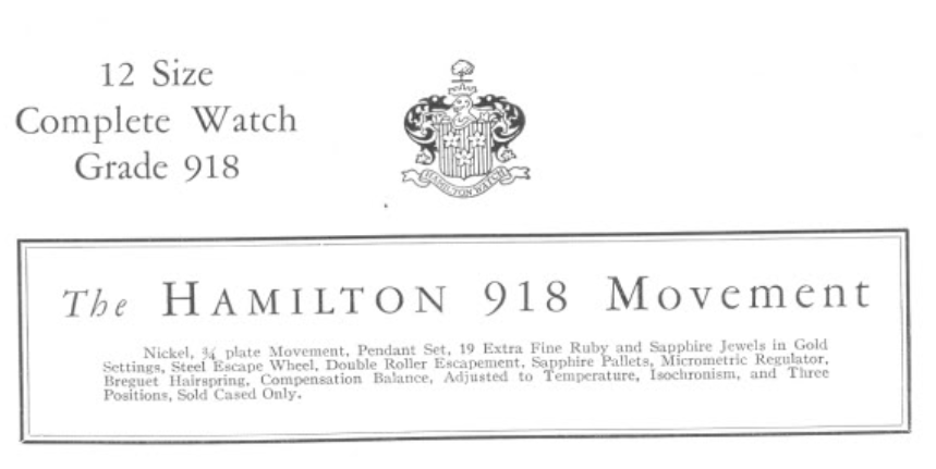Vintage Hamilton Watch Restoration: 1929 Model 918 Pocket Watch