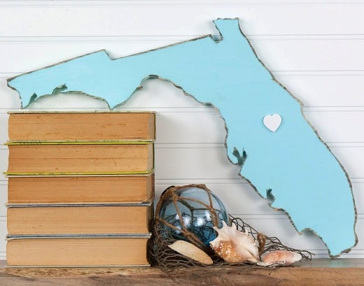 Florida Theme Decor & FL Made Beach Decorations & Art