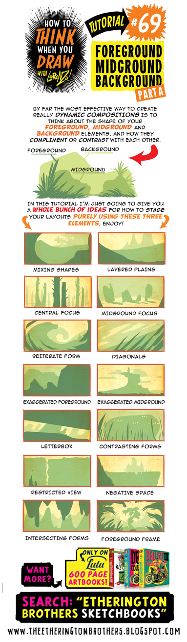 The Etherington Brothers: How to THINK when you draw FOREGROUND ...