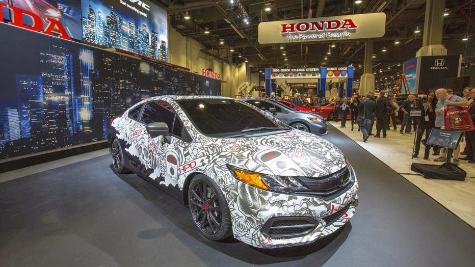 Honda fits six Fits into SEMA ~ Today News