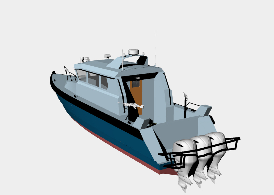 BOAT DESIGN AND MARINE ENGINEERING SERVICES: FAST INTERCEPTOR CRAFT (FIC)