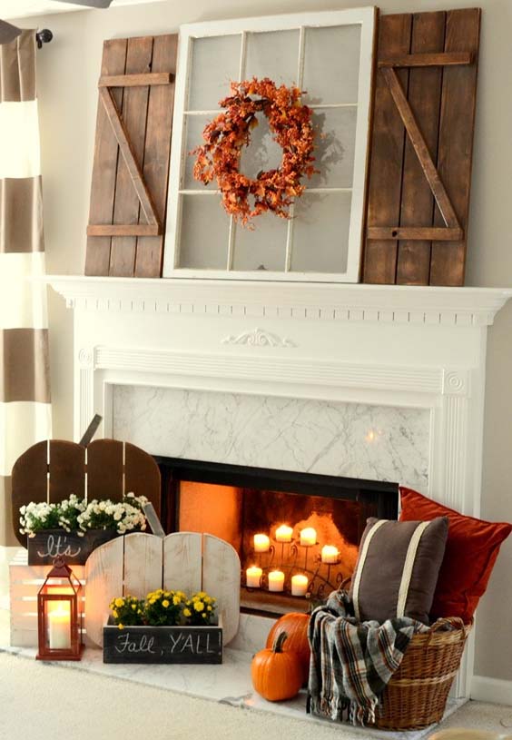 Simple and Cheap Fall Decor Ideas ( 50 Images of Fall Decorations )