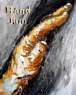Hand Jam Rock Climbing Hand Hold painting