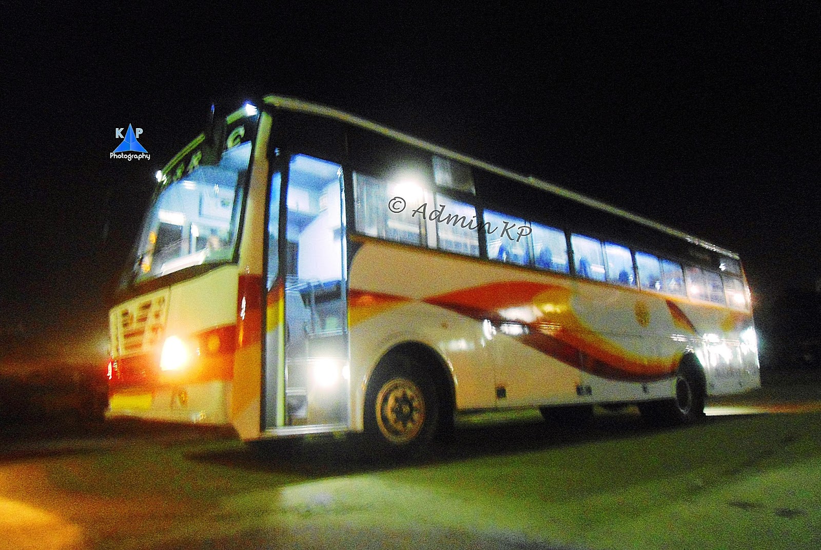 APSRTC New SUPER LUXURY Bus Eicher Engine.