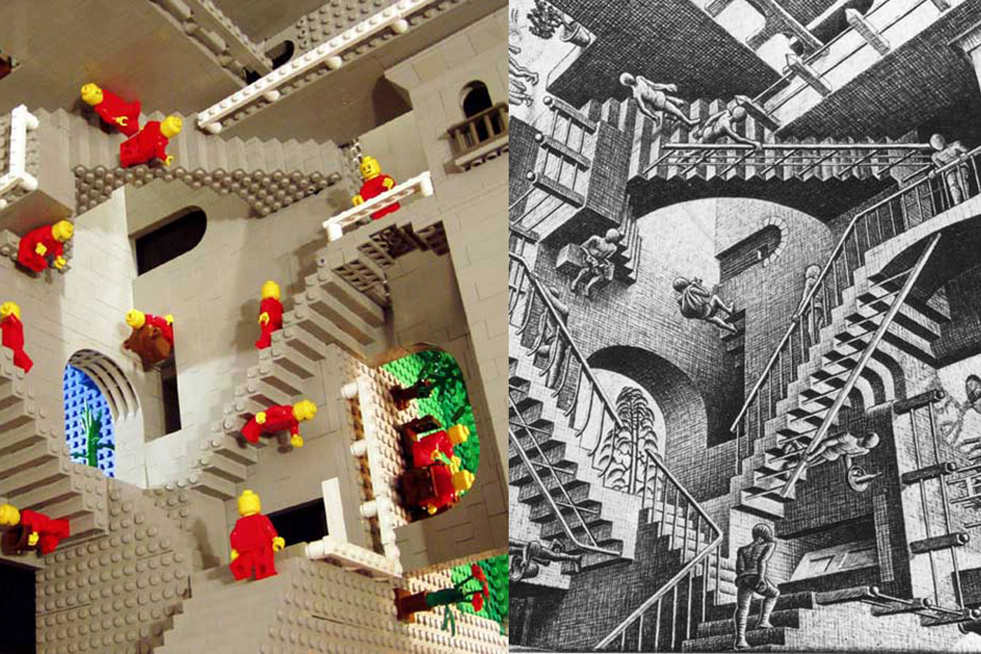 Phoenix' Blog: Lego feat. M.C. Escher