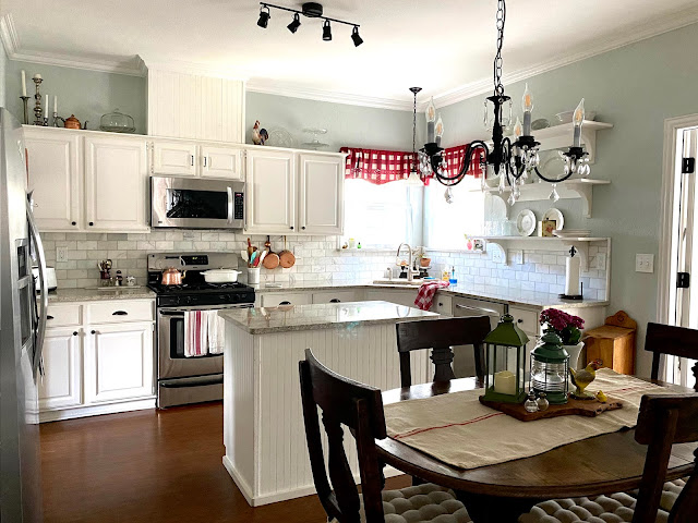 Let's Add Sprinkles: A French Country Kitchen In Red